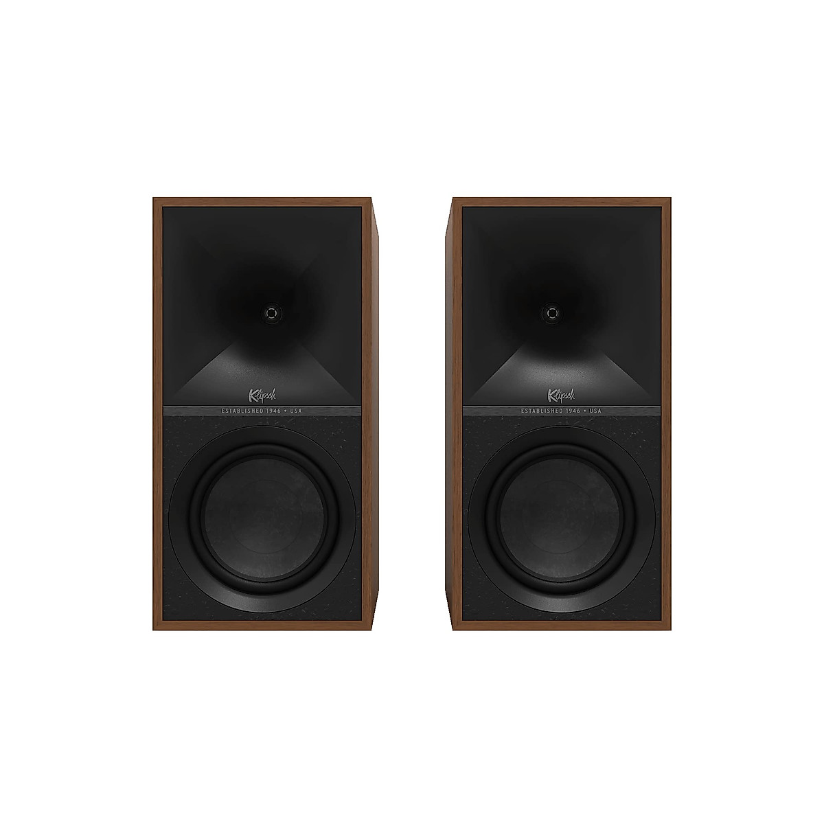 Klipsch The Sevens Heritage Inspired (Pair) Powered Speakers - Walnut