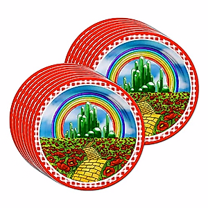 The Wonderful Wizard of Oz Birthday Party Supplies Set Plates Napkins Cups Tableware Kit for 16
