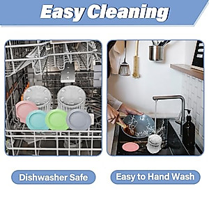 NANOBABY Pint Containers and Lids Replacement Compatible with Ninja Creami Breeze NC100/NC200 Series Ice Cream Makers, 16oz Pint Cups Replacement for NC101 NC201 NC201Q NC205A, 4-Pack, BPA Free, Clear