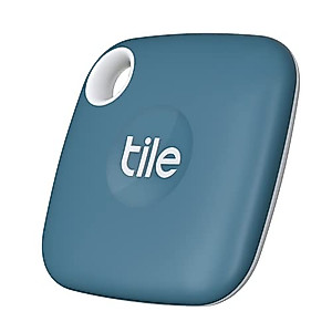 Tile Mate (2022) 1-Pack, Canyon Blue. Bluetooth Tracker, Keys Finder and Item Locator; Up to 250 ft. Range. Up to 3 Year Battery. Water-Resistant. Phone Finder. iOS and Android Compatible
