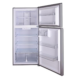 Kenmore 30 in. 18.2 cu. ft. Capacity Refrigerator/Freezer with Adjustable Glass Shelving, Humidity Control Crispers, Gallon Door Bins, ENERGY STAR Certified, Fingerprint Resistant Stainless Steel