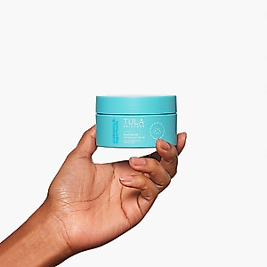 TULA Skin Care Brighten Up Smoothing Primer Gel - Silicone-Free, Non-Comedogenic Face Primer Grips Makeup, Infused with Yuzu and Willowherb, 1.41 fl oz.