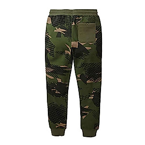 Staple Pigeon Wire Camo Pigeon Sweatpants Green (X-Small, x_s)