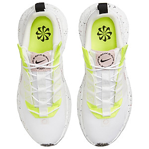 NIKE Women's Running Shoe, White Pink, 7