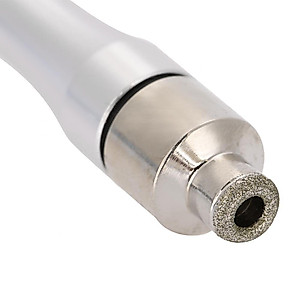 Peeling Tips, Replacement Skin Grinding Tips with Handle Stainless Steel Filter Set Beauty Machine Set