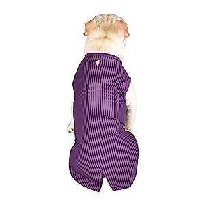 DC Comics Joker Dog Costume, Extra-Small (XS) | Superhero Costume for Dogs | Purple Dog Halloween Costumes for Small Dogs, Cute Joker Costume | See Sizing Chart for Details