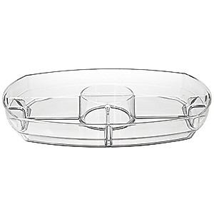 Prodyne SB-5 Flip-Lid Appetizers On Ice, 15", Clear
