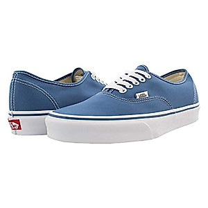 Vans Authentic Navy Navy (White),Size 9.5 Women/8 Men