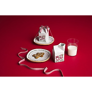 Mud Pie Cookies For Santa Carton Set, White