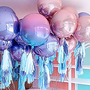 Binpeng Tissue Paper Tassel DIY Hanging paper decorations Party Garland Decor for Party Decorations Wedding,Festival,Baby Shower Decoration 35c m20PCS