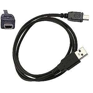 UpBright Mini USB Data PC Cable For Western Digital WD Elements, Passport SE Mac, My Book Essential WDBACW0040HBK WDBAAA5000A WDBAAA2500ARD-PESN WDBAAR1600ABK-NESN WD250ME WD1600B014 WD16001032 HD HDD