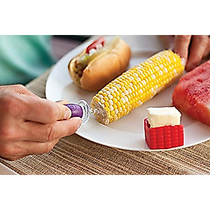 Outset Screw-In Corn Holders, Set of 20