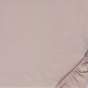 Trend Lab Soft Blush Pink Fabric 3 Piece Crib Bedding Set, Sewn with Elegant Ruching, Includes Quilt, Fitted Crib Sheet and Skirt