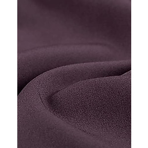 CRZ YOGA Womens Lightweight Gym Athletic Workout Shorts Liner 4" - Quick Dry Running Sport Spandex Shorts Mesh Zipper Pockets Arctic Plum X-Small