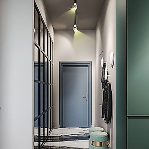 EAGLOD 10W H Track Lighting Heads,Dimmable LED Track Light Fixtures for Accent Retail Artwork,3000K Warm White, Linear Track Light H Type - 120V 24° Angle Halo Type- 8 Pack (White)