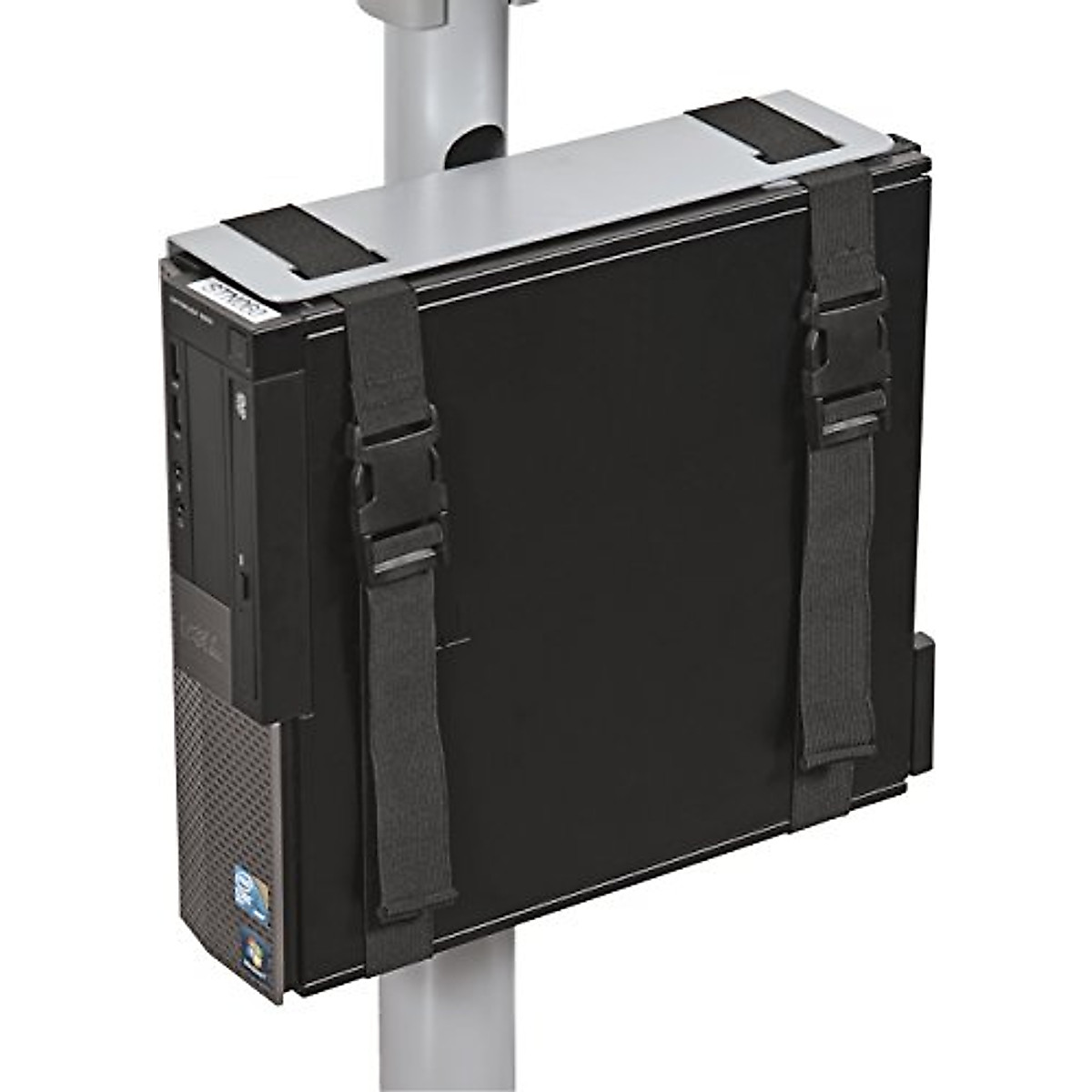 Balt 27614 Beta Sit Stand Mobile Workstation Cart, 67" H x 32" W x 33" D