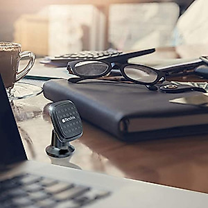 Bestrix Magnetic Phone Car Holder | Universal Magnetic Phone Mount for Car Dashboard Compatible iPhone 13 Pro max, 13 Pro, 12, 11, Xr Xs XS MAX X 8 8Plus 7 and All Smartphones up to 6.5" (Black)