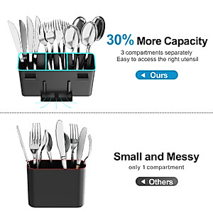 GSlife Dish Drying Rack, Small Dish Rack with Tray Compact Dish Drainer for Kitchen Counter Cabinet, Black