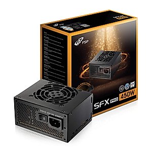 FSP Mini ITX Solution/SFX 12V / Micro ATX 80 Plus Bronze Certified Non-Modular Power Supply (450W)