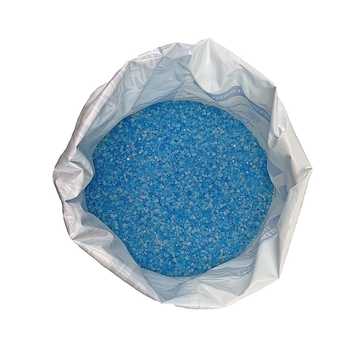 Emperor Blue Ice Melt. Environmentally Friendly Ice Melter and Pet Safe Ice Melt Effective to temperatures of -15 Degrees Fahrenheit. Comes in a 50lb Bag (1)