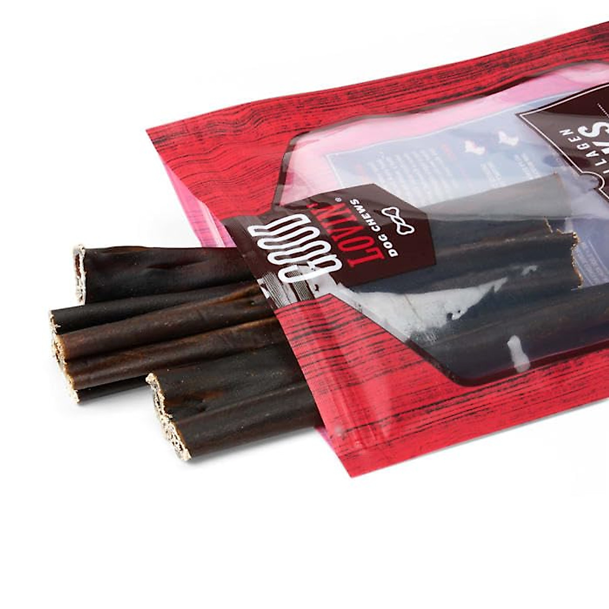 Good Lovin' 6" Beef Bully 95% Collagen Dog Chews 4.2 oz. Count of 6