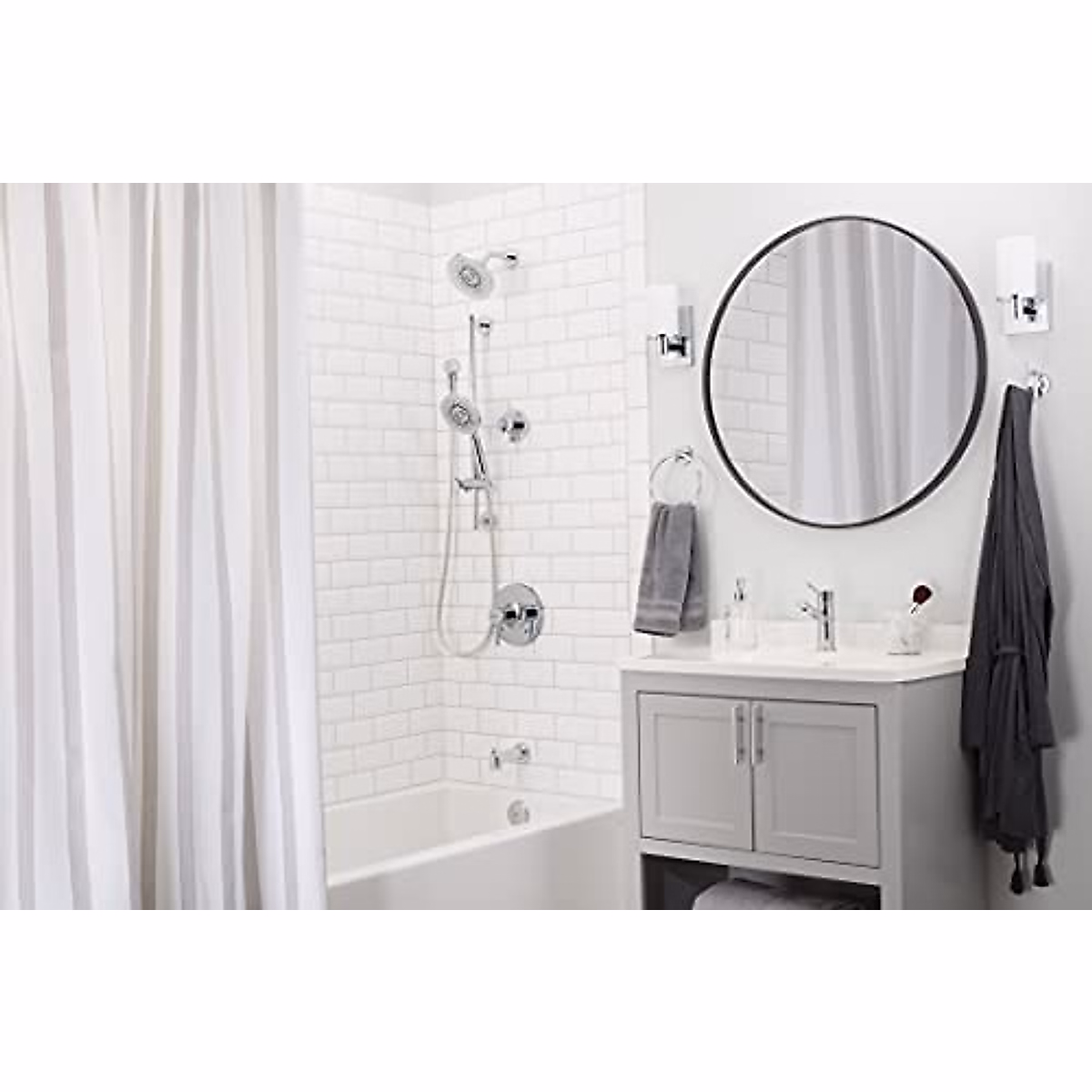 Speakman Vs-118 Standard Attachment Shower Diverter for Multiple Fixtures and Sprays, Polished Chrome