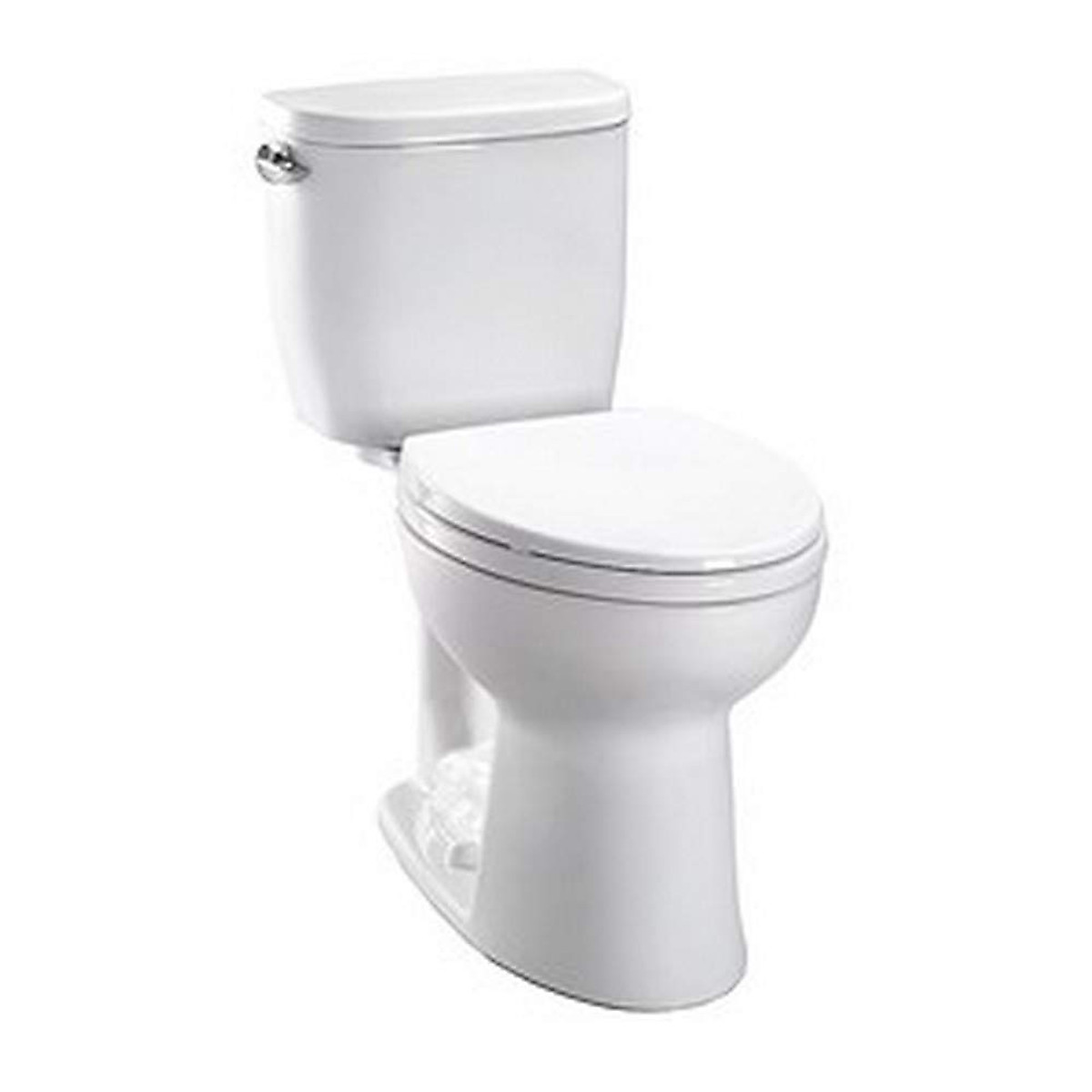 TOTO CST243EF#12 Entrada Two-Piece Round 1.28 GPF Universal Height Toilet, Sedona Beige
