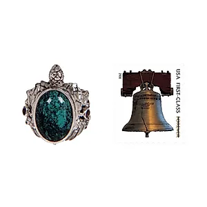 NOVICA Artisan Handmade Sterling Silver Ring Reconstituted Turquoise Amethyst Blue Cocktail Indonesia Animal Themed Birthstone Sea Lifeturtle [band Width 5 mm W Crownbezel 1.1 in L x 0.6 in W x 0.4 I]