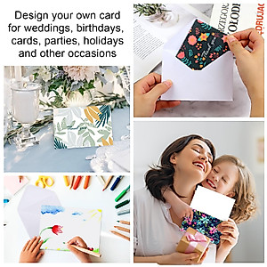 Utron 32 PCS Thank You Cards with Envelopes, Painted Florals Thank You Cards, Envelopes and Stickers Thank You Notes, Wedding Thank You Cards with Envelopes