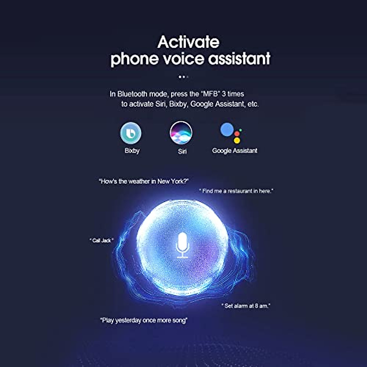 Bluetooth Adapter for Car，Bluetooth FM Transmitter for Car,MP3 Player QC3.0 Quick Charge for All Smartphones Audio Players，Supports TF/SD Card and USB