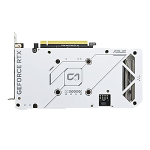 ASUS Dual GeForce RTX™ 4060 Ti White Edition 8GB GDDR6 (PCIe 4.0, 8GB GDDR6, DLSS 3, HDMI 2.1, DisplayPort 1.4a, Axial-tech Fan Design, 0dB Technology, and More)