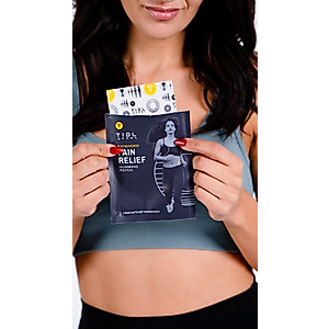 TIDL Extended Relief Pain Patch with Lidocaine and Menthol - Maximum Strength Topical Pain Relief - Deep Fully Body Recovery (5 Patches)