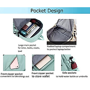 ETAISHOW Backpack for Boys Girls Backpack for Elementary Middle School Laptop Backpack for Women