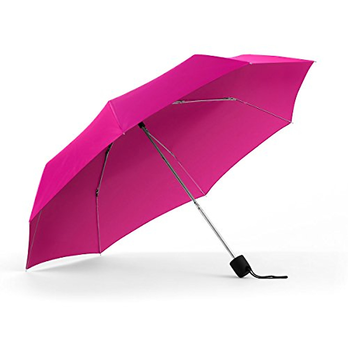 ShedRain Umbrellas Rain Essentials Manual Compact, Hot Pink, One Size