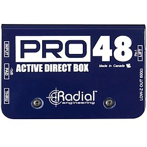 Radial Pro48 Active 48-Volt Compact Direct Box