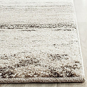SAFAVIEH Retro Collection 8' x 10' Cream/Grey RET2136 Modern Abstract Non-Shedding Living Room Bedroom Dining Home Office Area Rug