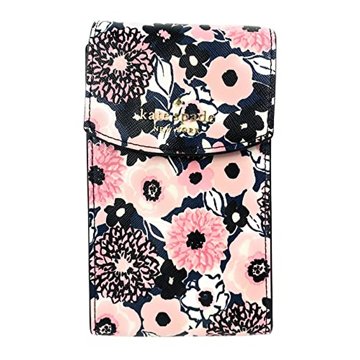 Kate Spade New York Staci North South Phone Crossbody Bag in Dahlia Floral Print