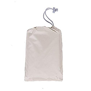 Zerone Patio Furniture Cover, Outdoor Chaise Lounge Covers Durable Lightweight Patio Chair Lounge Cover for Outdoor Patio Garden Furniture(Beige)