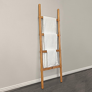 Asta Spateak Select Towel Ladder, Solid Teak 4-Bar Towel Ladder, ST-86 (60")