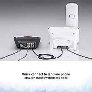 Panasonic Call Blocker for Landline Phones | Home Phone Auto Call Block KX-TGA710B