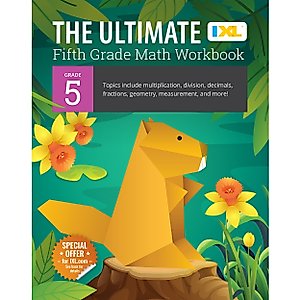 IXL The Ultimate 5th Grade Math Workbooks, 5th Grade Workbook Covering Multiplication, Division, Fractions, Decimals, Geometry, and More 5th Grade Math, Math Workbook Grade 5 (IXL Ultimate Workbooks)