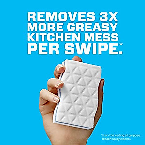 Mr. Clean Magic Eraser Kitchen, Cleaning Pads with Durafoam, 4 count (Packaging May Vary)