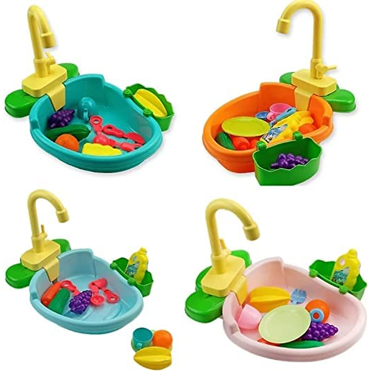 JZRH Parrot Automatic Bathtub Toys Faucet Multifunctional Shower Box Pet Pool Birdbath Bowl Fountain Small Animals Parakeets,Budgie,Cockatiel Bird Feeder(Blue),13.9 x 9.29 x 3.03 in 34.5*24.8*8.2CM