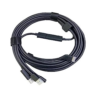 VR Headset Cable + 3 in 1 Connecting Cable Cord 5.9M Virtual Reality PC Games for Valve Index