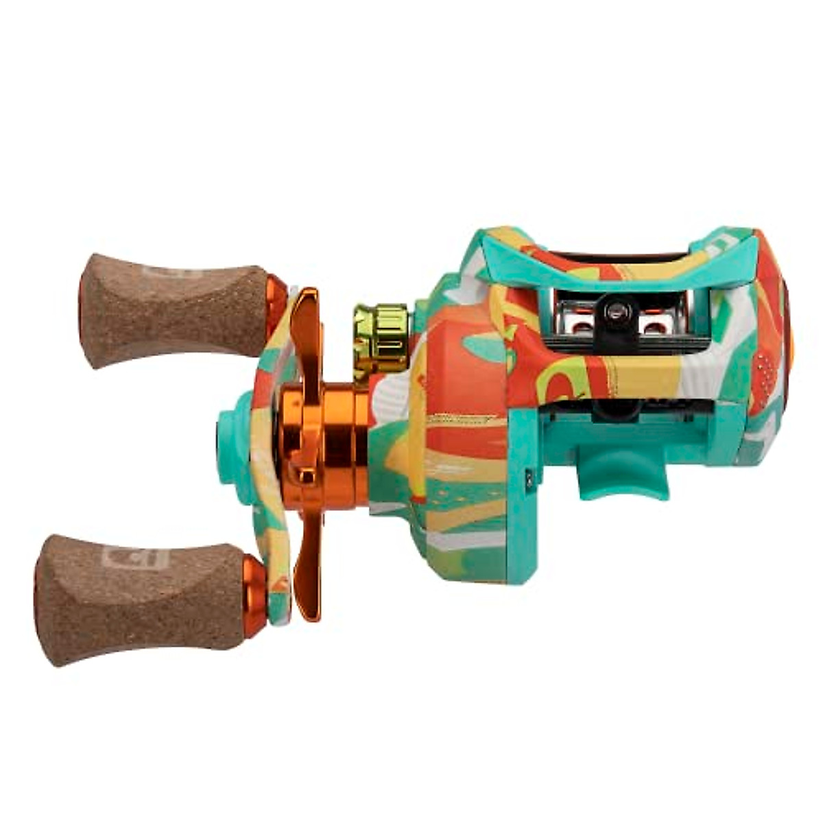 ProFISHiency: Krazy Baitcast Reel 6.6:1 (Right Retrieve) | Graphite Frame & Sideplates | 6.6:1 Gear Ratio | Zero Play Anti-Reverse | Carbon Fiber Drag System | Carbon Handle w/Premium Cork Knobs