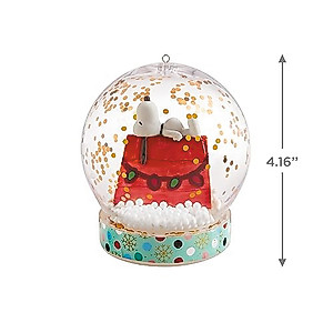Hallmark Peanuts Snoopy Build-Your-Own Crayola Snow Globe Christmas Ornament Kit