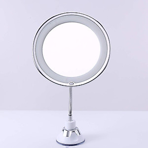 FQYYDD Illuminated Makeup Mirror Make-Up Mirror With Led Light Beauty Mirror