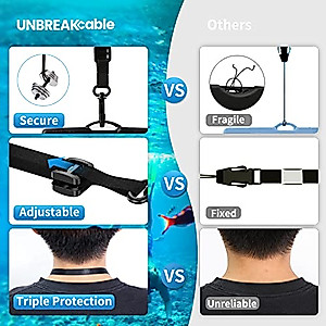 UNBREAKcable Waterproof Phone Pouch, IPX8 Universal Waterproof Phone Case [2 Pack] Cellphone Dry Bag for iPhone 14 13 12 11 Pro Max XS Plus Samsung Galaxy S23 and More Up to 7" - Black