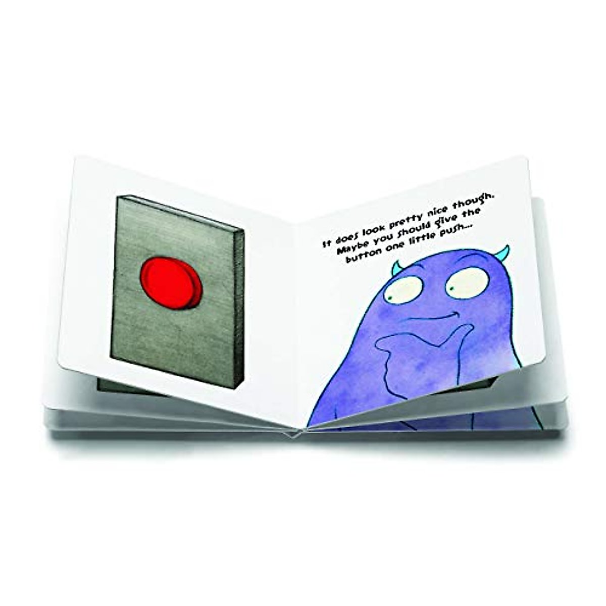 Don't Push the Button!: A Funny Interactive Book For Kids