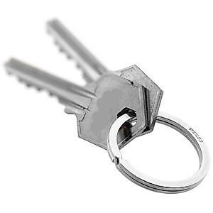 Sterling Silver Split Ring Key Ring 33mm (1 1/4 inch)